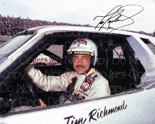 Nascar Tim Richmond signed 8X10 photo picture poster autograph RP | eBay