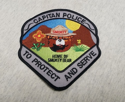 Capitan New Mexico Police Shoulder Patch | eBay