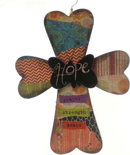 Enesco Love is Prayer, Strength Peace - Hope Cross 8" | eBay