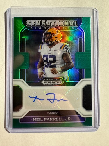 K172,924 - 2022 Panini Prizm Draft Picks Sensational Auto Green #50 ...