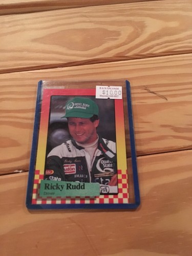 1989 NASCAR Maxx Race Cards Ricky Rudd Rookie Card #26 Very Rare | eBay
