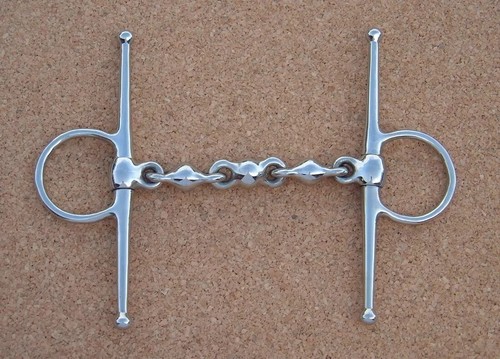 Waterford Full Cheek Snaffle Stainless Steel Horse & Pony Bit All Sizes ...