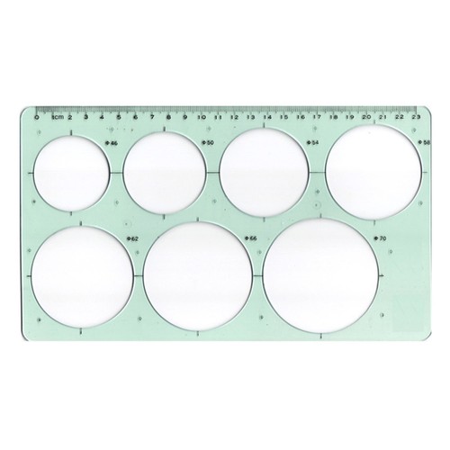 7 Large Circle Combo Circle Template | eBay