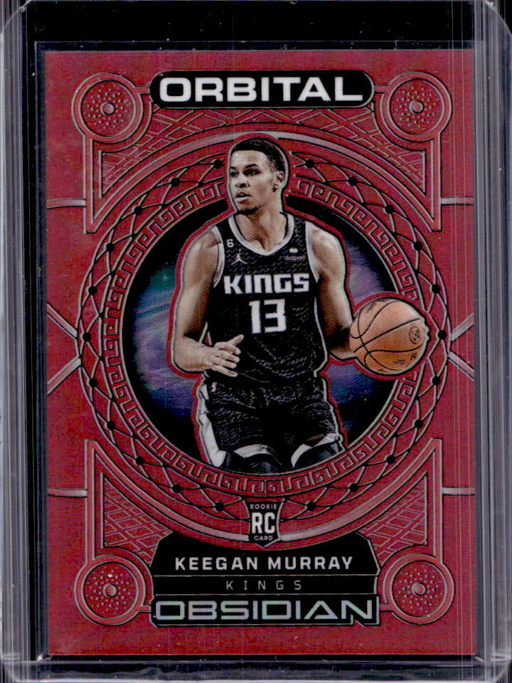 Keegan Murray 2022 Obsidian #223 Electric Etch Red Flood Price Guide ...