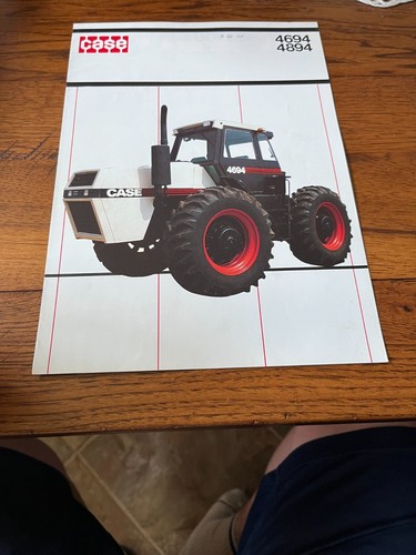 Case 4694 4894 Tractor Brochure FCCA | eBay