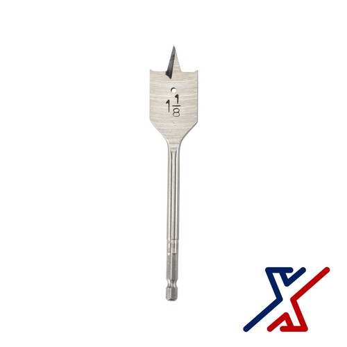1-1/8 in. x 6 in. Long Spade Bit / Paddle Bit / Wood Bit (1 to 120 Bits ...