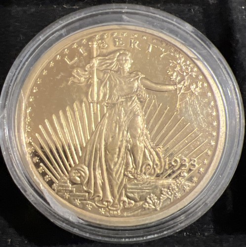 Copy 1933 Liberty Standing Walking 20 Dollar Coin United States Gold ...