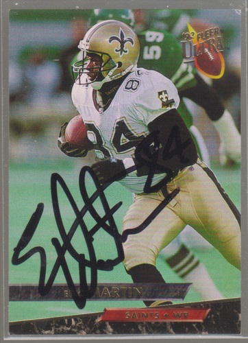 Autographed 1993 Ultra Eric Martin - Saints | eBay
