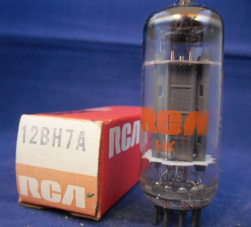 💥 Vacuum Tube 12BH7A RCA NOS twin triode guitar preamp driver tube | eBay
