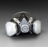 3M 5301 / 21577 Half Facepiece Respirator W/ Organic Vapor Cartridge ...