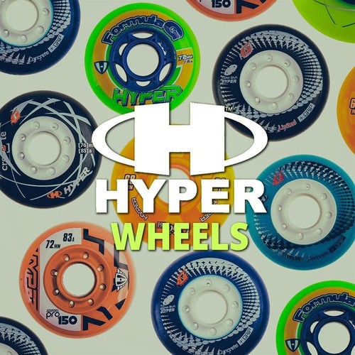 Hyper Formula G Indoor Hockey Wheels 68 & 80mm, 74A & 76A, 4-pk & 8-pk ...