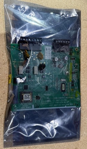 Gamewell-FCI DACT-E3 Fire Alarm Panel Communicator Board, Refurbished ...
