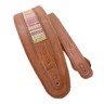 Guitar Strap 4 Inches Wide Padded Soft Leather Acoustic Electric Bass ...