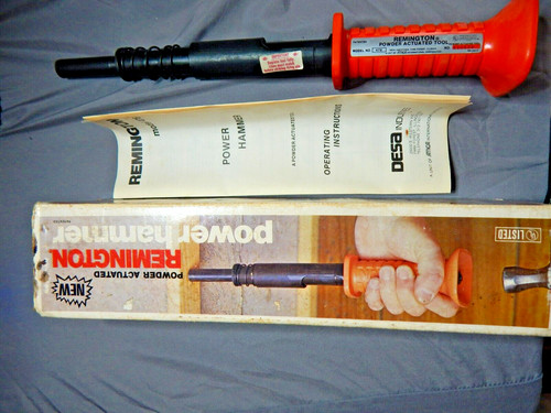 REMINGTON POWDER ACTUATED POWER HAMMER 476 IN BOX | eBay