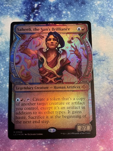 x1 Saheeli, the Sun's Brilliance - Foil - Showcase M MTG The Lost ...