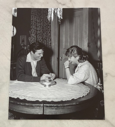 1958 ELVIS PRESLEY in the Movies 8x10 Photo "KING CREOLE" with Jan ...