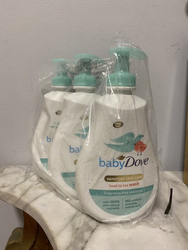 baby dove sensitive lotion (3 pack) 13 fl oz per bottle | eBay