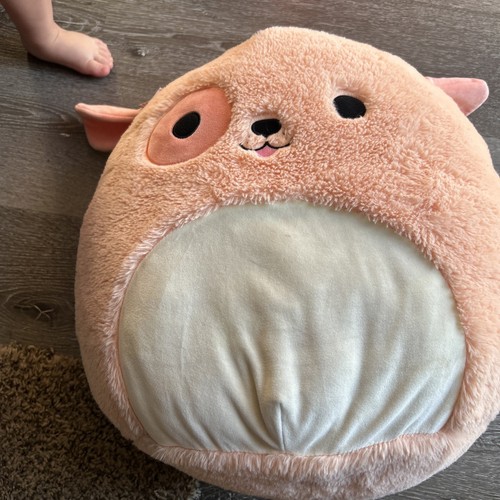 Squishmallows Fuzzamallow Drella The Dog 16” Fuzzy Soft Plush NEW ...