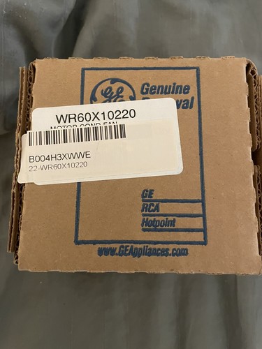 WR60X10220 - NEW CONDENSER FAN MOTOR - WR60X10220 | eBay