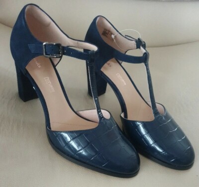 Navy T Bar Shoes in Women's Heels for sale | eBay