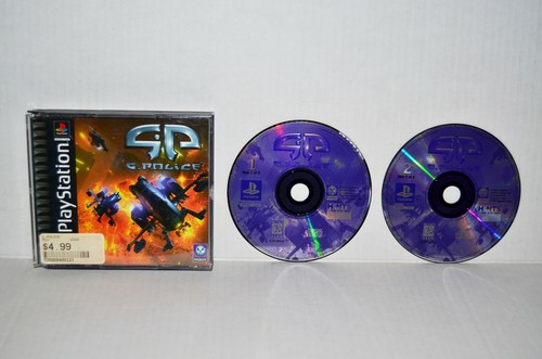 G-Police (Sony PlayStation 1, 1997) PS1 PSOne PSX PS2 PS3 Black Label ...