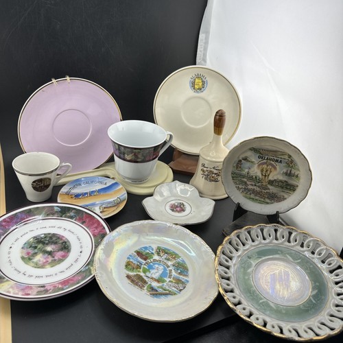 Lot Of Souvenir Plates, Cups And Bell 📦 | eBay