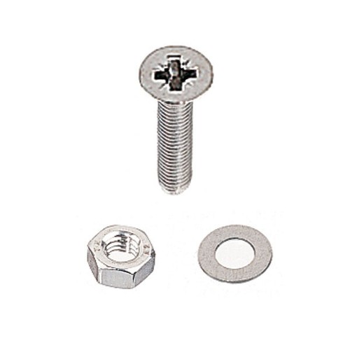 Holt A4 Stainless Steel Counter Sunk Machine Screws / Bolts M6 x 25 ...