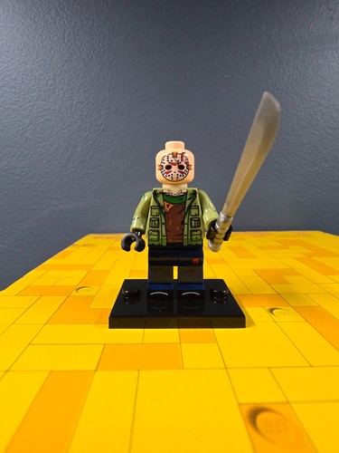 Custom LEGO Horror Halloween minifigure: Jason Voorhees- Friday the ...