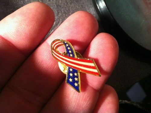 USA FLAG RIBBON PIN BOX170 | eBay