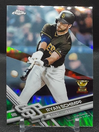 RYAN SCHIMPF 2017 TOPPS CHROME REFRACTOR ROOKIE CUP PADRES T# | eBay