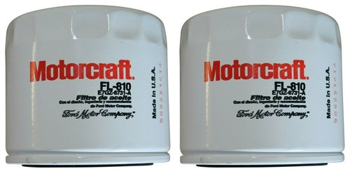 Lot of Two (2) MOTORCRAFT Engine Oil Filters FL-810 part# PH2808 - New ...