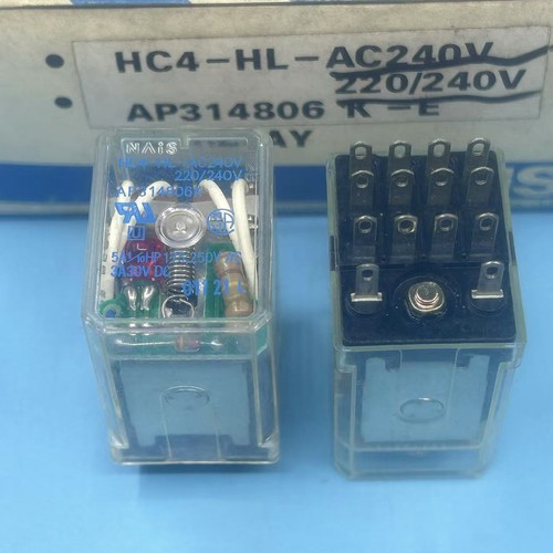 NOS HC4-HL-AC240V Intermediate Relay 240VAC 5A 14 Pins x 1pc | eBay