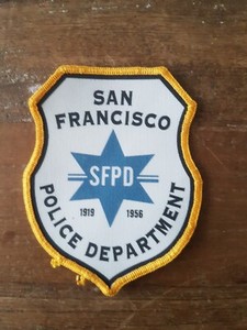 San Francisco Police Patch for sale | eBay