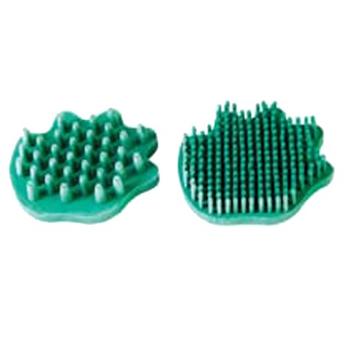 27AI Hilason Horse Cleaner and groomer brush Set Of 2 Green | eBay