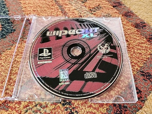 Wipeout XL (Sony PlayStation 1 PS1, 1996) Disc Only Tested 711719435129 ...