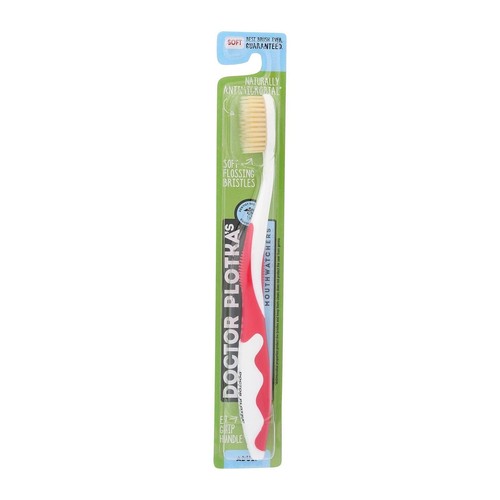 Dr Plotkas Extra Soft Flossing Toothbrush Manual Soft Toothbrush for ...