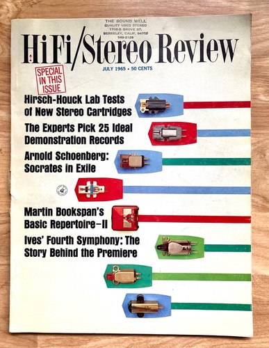 Vtg HiFi/STEREO REVIEW Magazine July 1965 Special Issue on Stereo ...