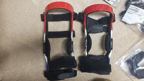 Don Joy Defiance Adjustable Drop Lock ACL/PCL/LCI Knee Brace Medium ...