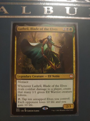 Lathril, Blade of the Elves Commander: Kaldheim | eBay