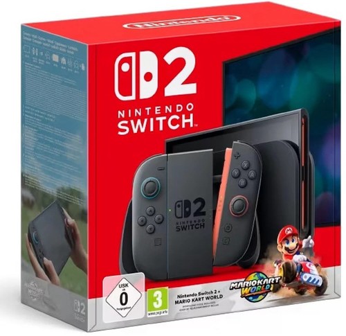 Nintendo Switch 2 Console With Mario Kart World New Sealed fedex | eBay