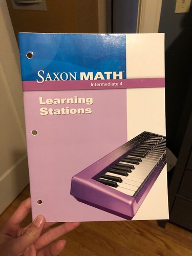 NEW - Saxon Math Intermediate 4: Learning Station by SAXON PUBLISHERS ...