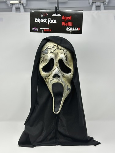 Ghost Face - Aged Vieilli - Adult Latex Mask Fun World From New Movie ...