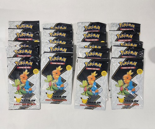 Pokemon 25th Anniversary Train On "HOENN" First Partner Pack LOT Of 20 ...