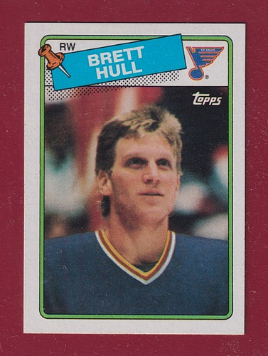 1988-89 Topps #66 Brett Hull Rookie - St. Louis Blues - 436🔥🏒🔥 | eBay