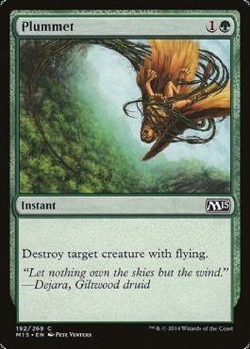 MTG 4x x4 Plummet Magic 2015 Core Set Cards Magic The Gathering | eBay
