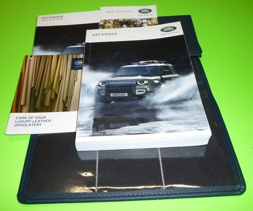 2020 LAND ROVER DEFENDER OWNERS MANUAL SET GUIDE HANDBOOK 20 CASE 1ST S ...
