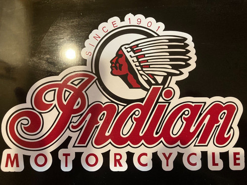 Indian Motorcycle Tank Vinyl Decal Sticker Set of 2 Full Color NEW ...