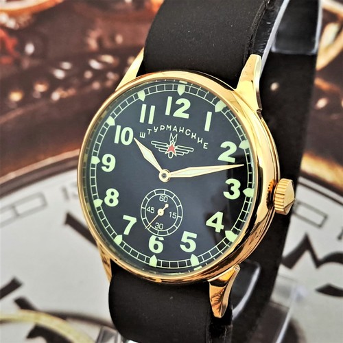 Vintage Watch USSR Sturmanskie Mechanical Wristwatch Pobeda 2602 ...
