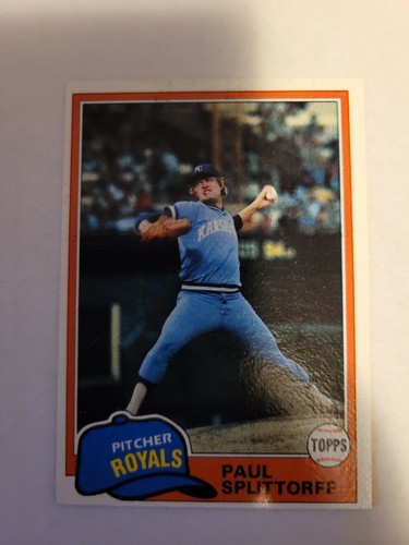 1981 TOPPS PAUL SPLITTORFF #218 EX/NM | eBay