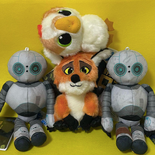 The Wild Robot Roz Plush Doll Toy Mascot Set of 4 SEGA 2025 New | eBay ...